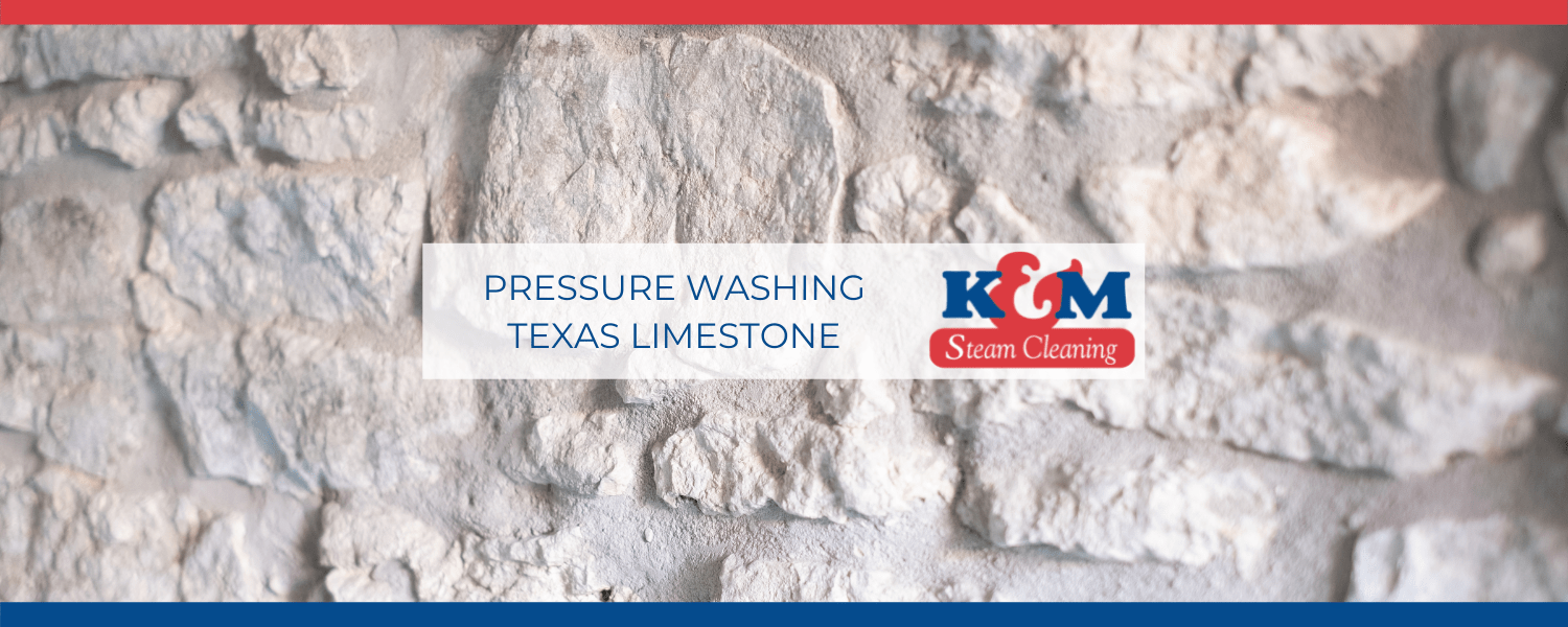 Before & After: Pressure Washing a White Limestone House | K&M Steam ...